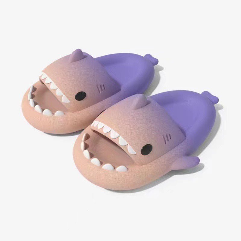Джапанки с форма на акула "Sharks Overflow Purple" | Unisex Accessories